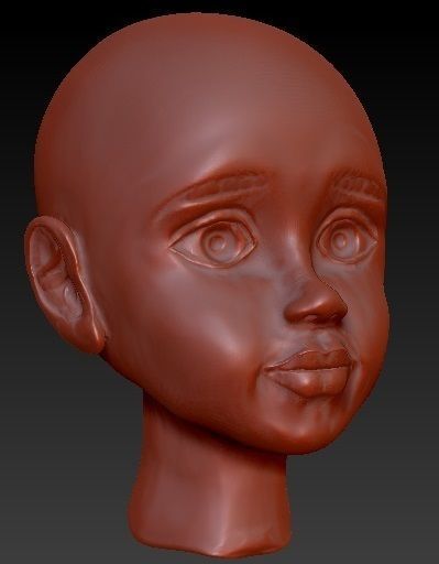 Character Head 3D model | CGTrader