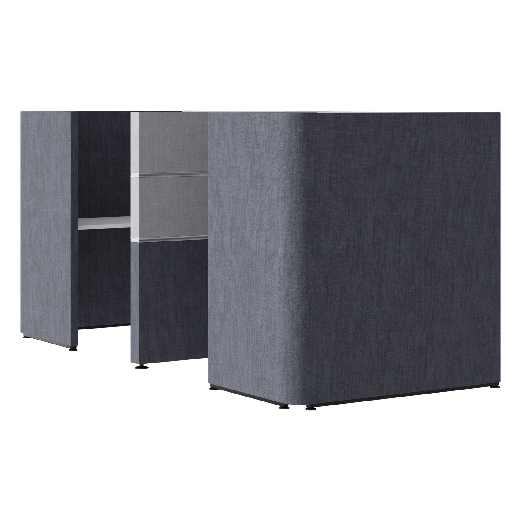 Office cubicle Connection Cubbi 3D model | CGTrader