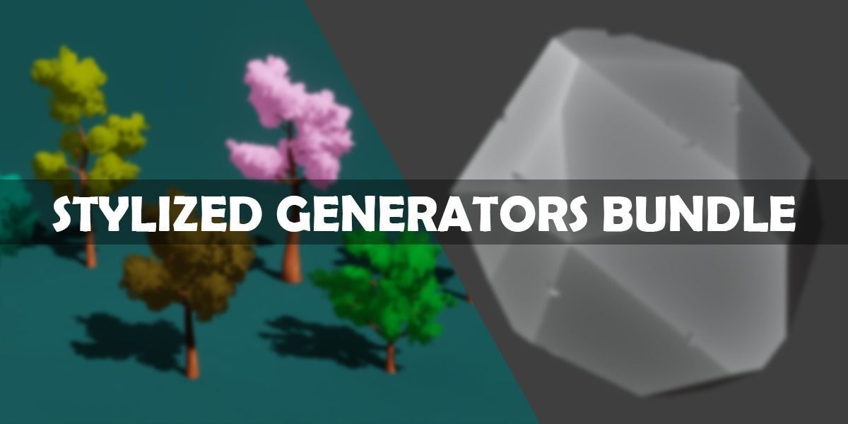 Stylized Generators Bundle 3D model | CGTrader