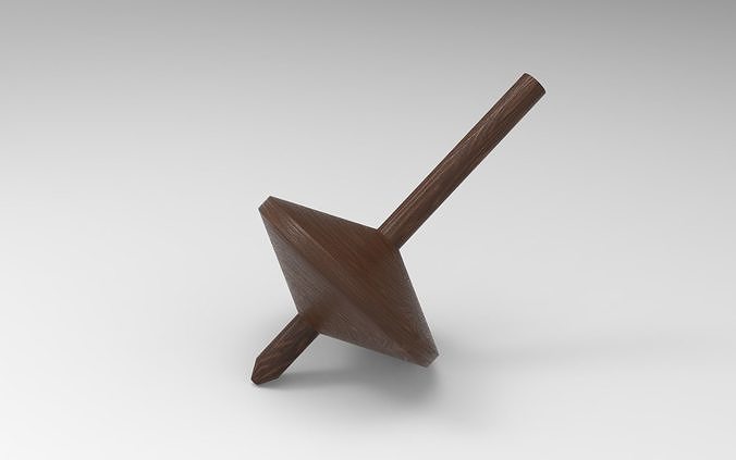 3D model Logh Spinning Top VR / AR / low-poly | CGTrader