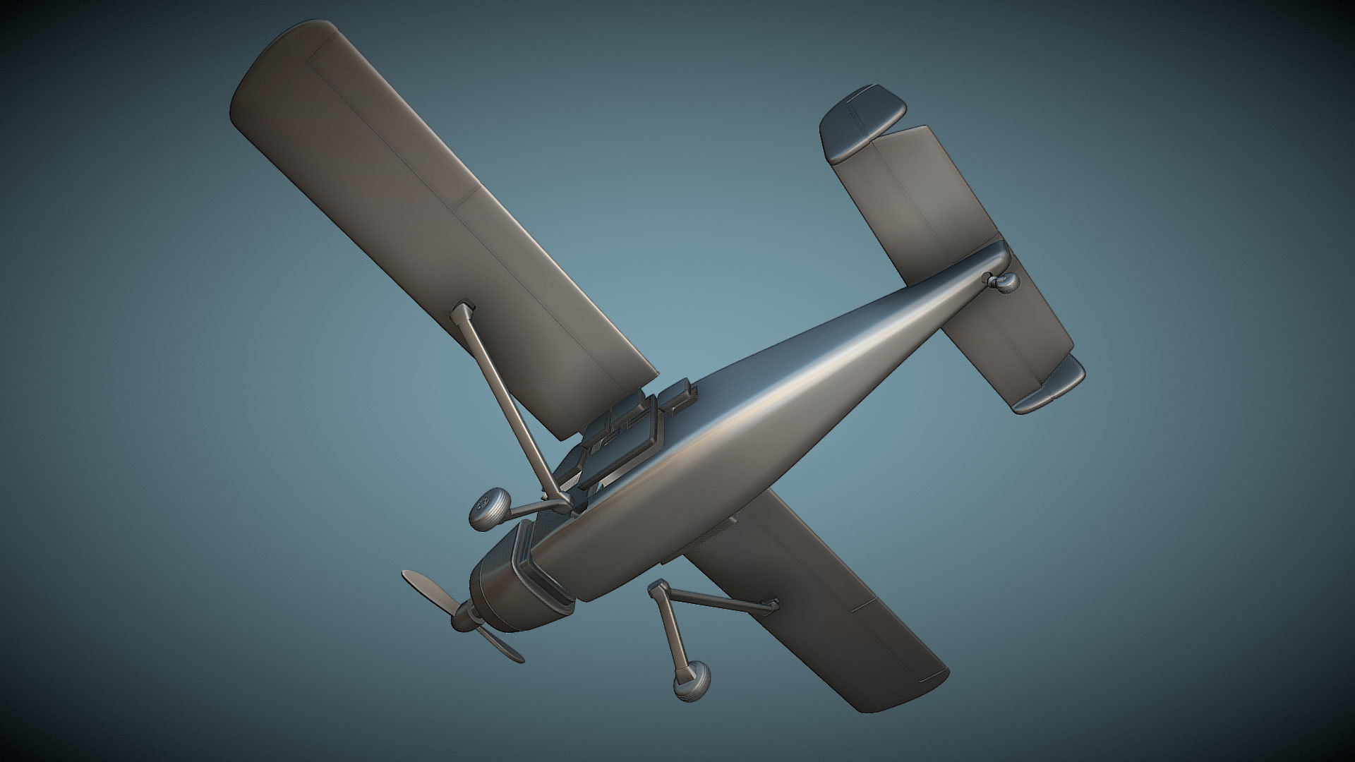 Max Holste MH-1521 Broussard - 3D Printable Model 3D model 3D printable ...