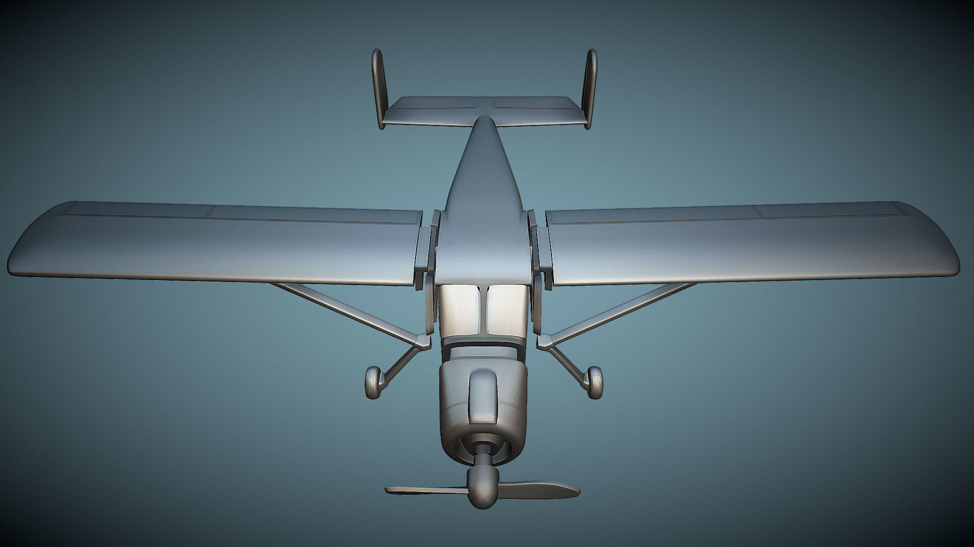 Max Holste MH-1521 Broussard - 3D Printable Model 3D model 3D printable ...
