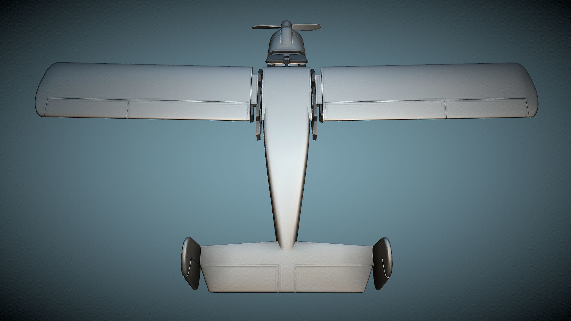 Max Holste MH-1521 Broussard - 3D Printable Model 3D model 3D printable ...
