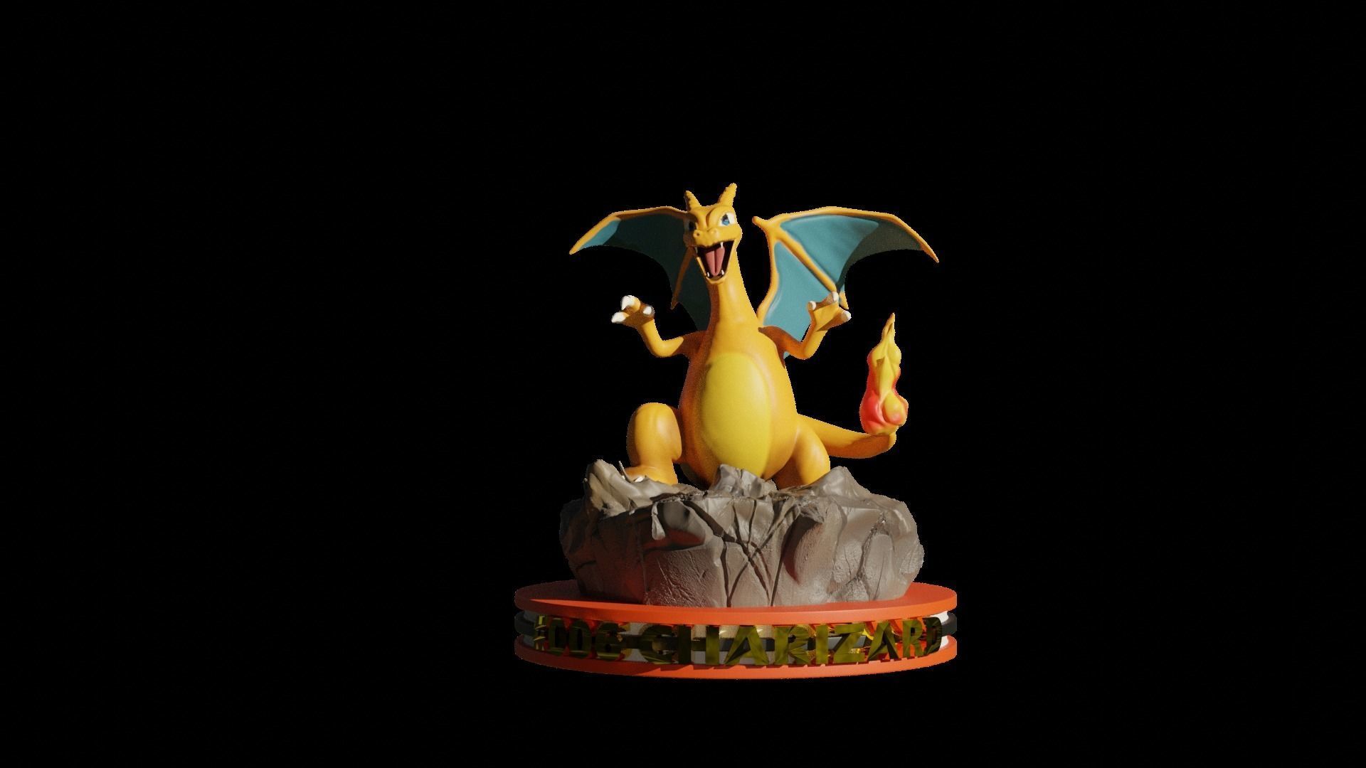 3D model POKEMON 006 CHARIZARD VR / AR / low-poly | CGTrader