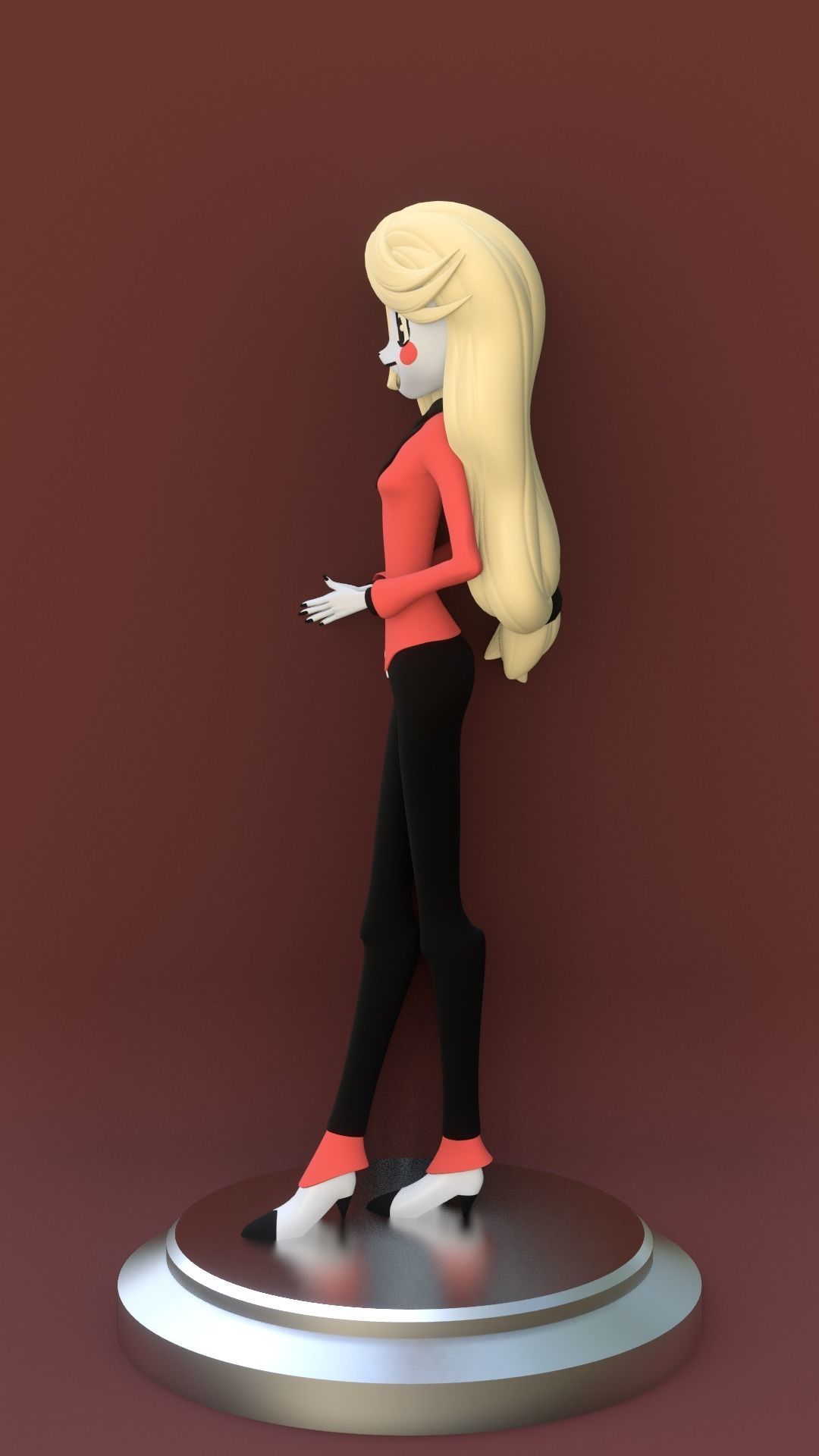 3D model Charlie Morningstar Hazbin Hotel VR / AR / low-poly | CGTrader