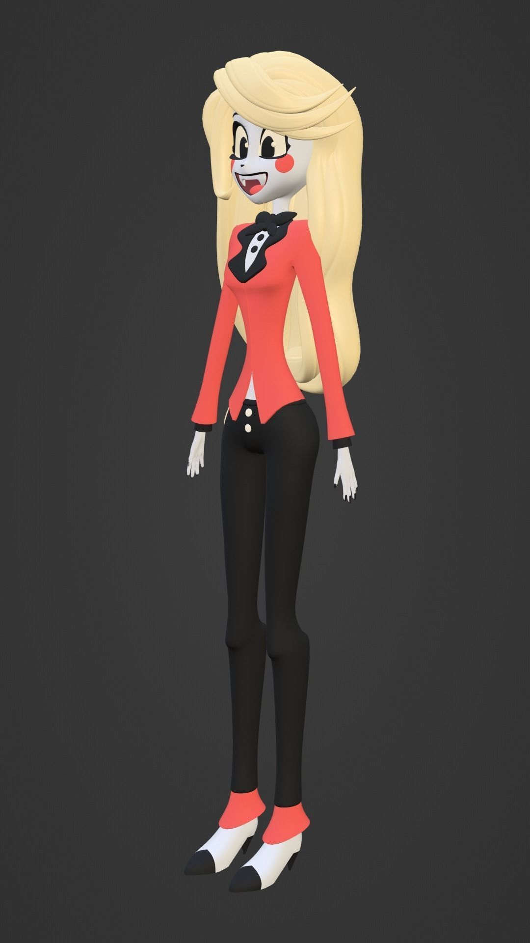 3D model Charlie Morningstar Hazbin Hotel VR / AR / low-poly | CGTrader