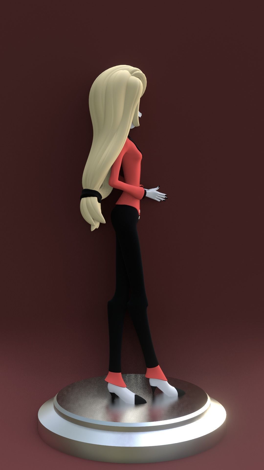3D model Charlie Morningstar Hazbin Hotel VR / AR / low-poly | CGTrader