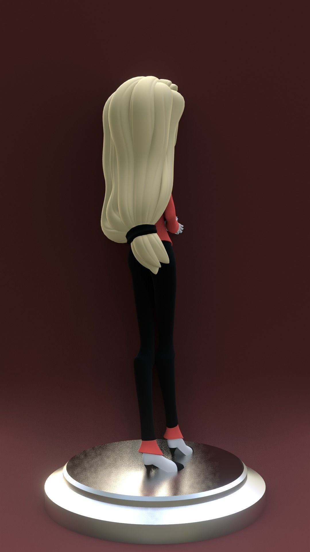 3D model Charlie Morningstar Hazbin Hotel VR / AR / low-poly | CGTrader