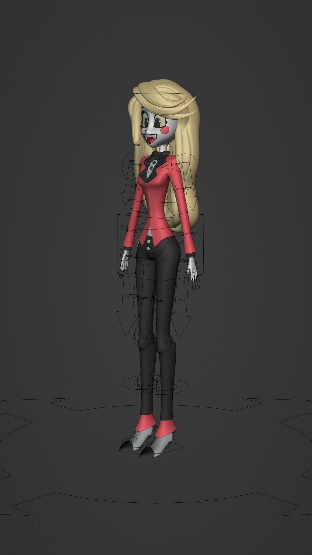 3D model Charlie Morningstar Hazbin Hotel VR / AR / low-poly | CGTrader