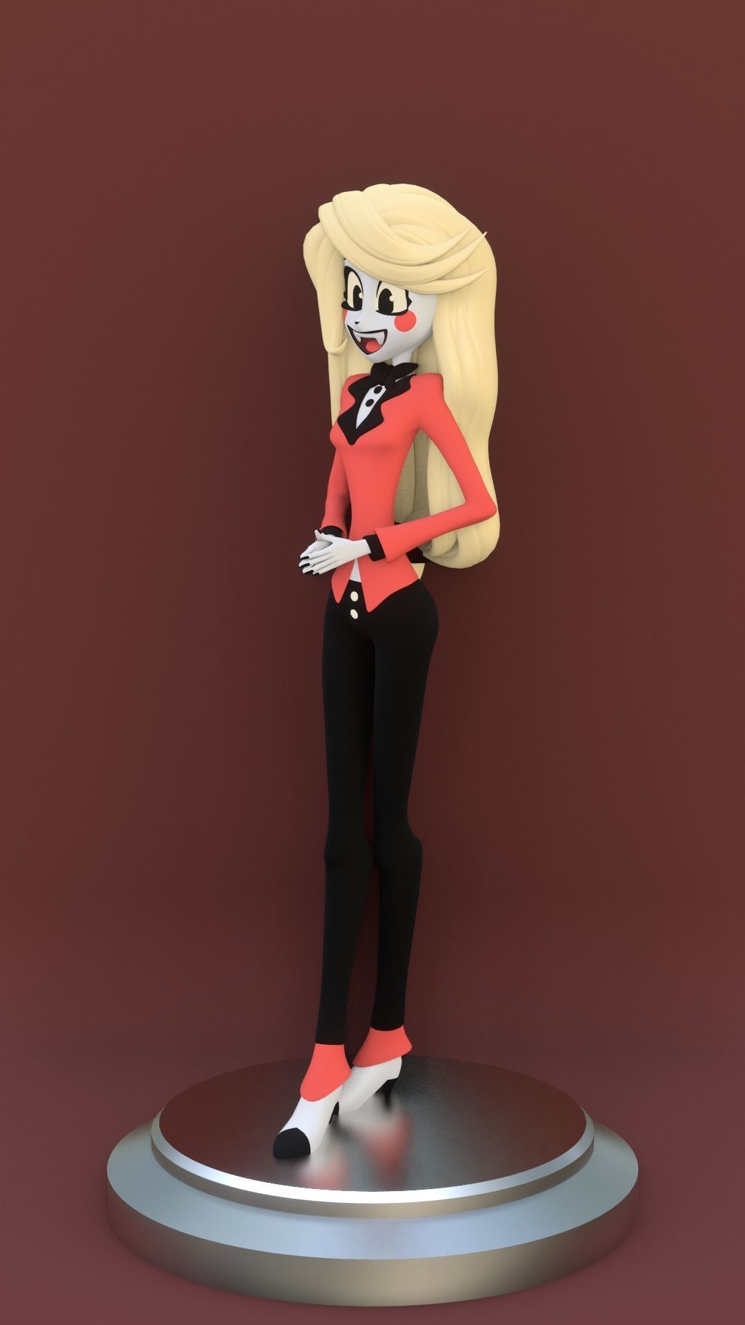 3D model Charlie Morningstar Hazbin Hotel VR / AR / low-poly | CGTrader