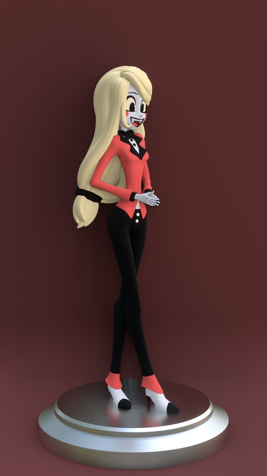 3D model Charlie Morningstar Hazbin Hotel VR / AR / low-poly | CGTrader