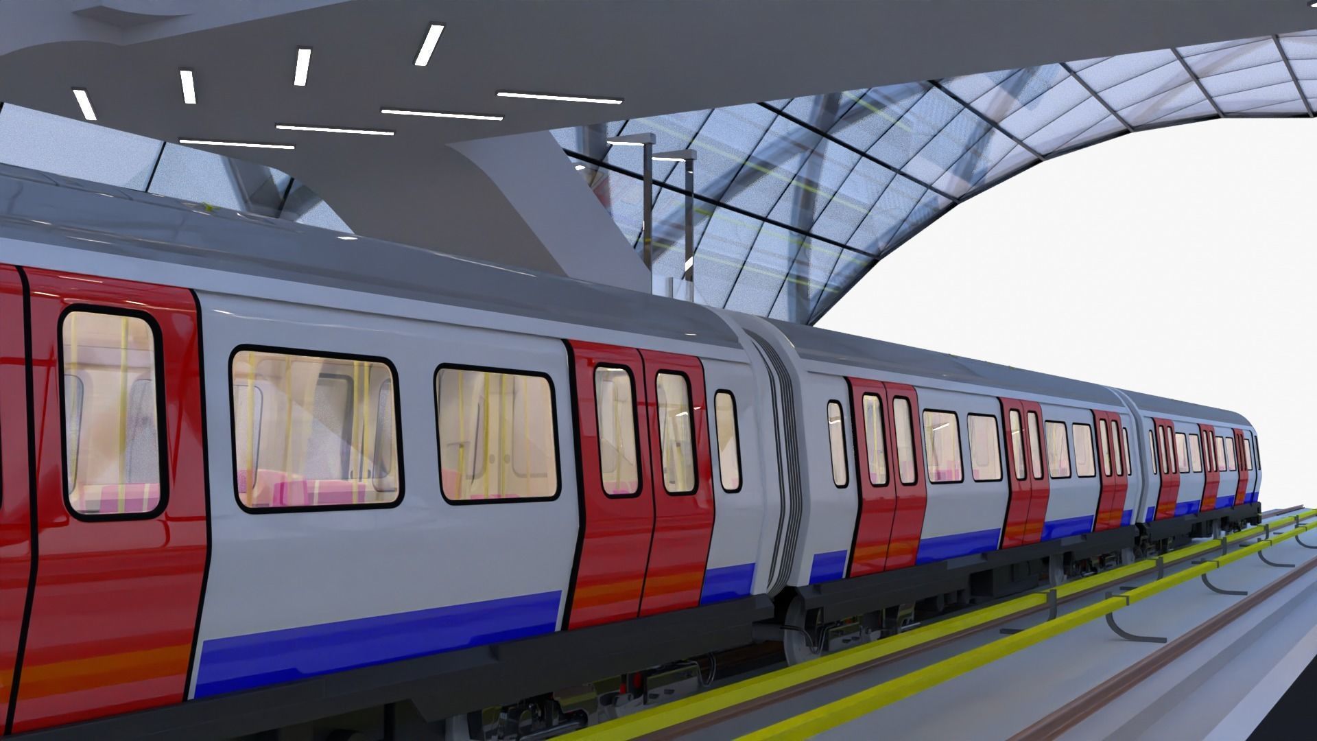 London metro stations 3D Model Collection | CGTrader