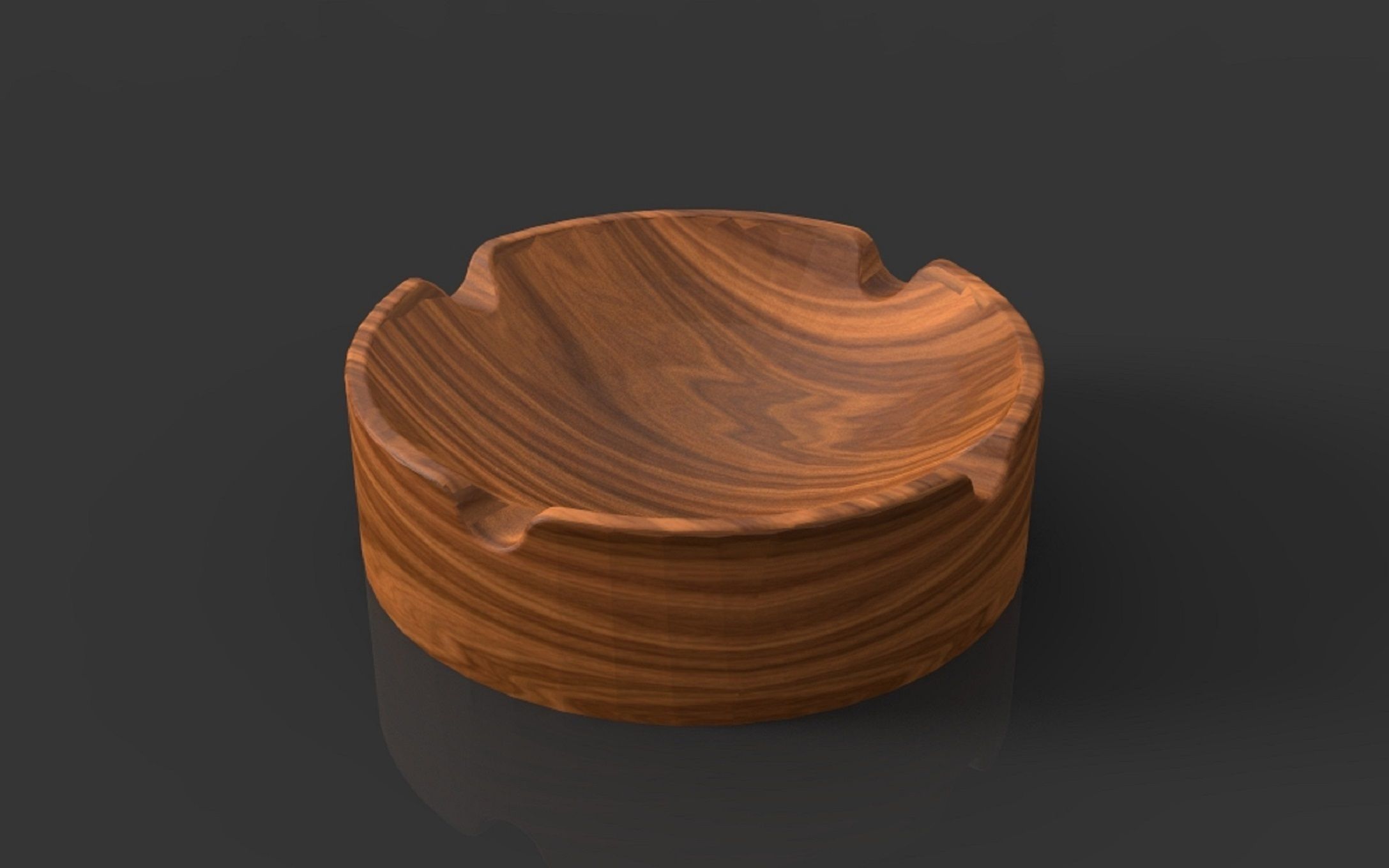 Ashtray Cigar Tray File Dxf Dwg Svg Eps Pdf Ai for CNC Router 3D 3D ...