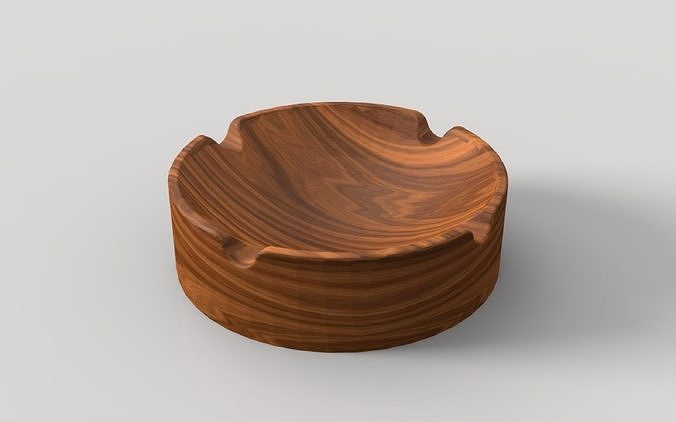 Ashtray Cigar Tray File Dxf Dwg Svg Eps Pdf Ai for CNC Router 3D 3D ...