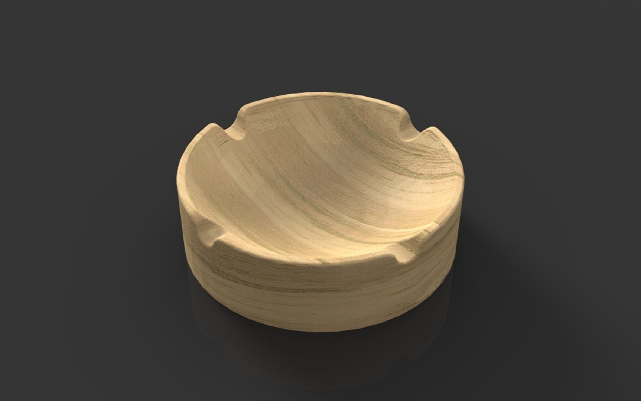 Ashtray Cigar Tray File Dxf Dwg Svg Eps Pdf Ai for CNC Router 3D 3D ...