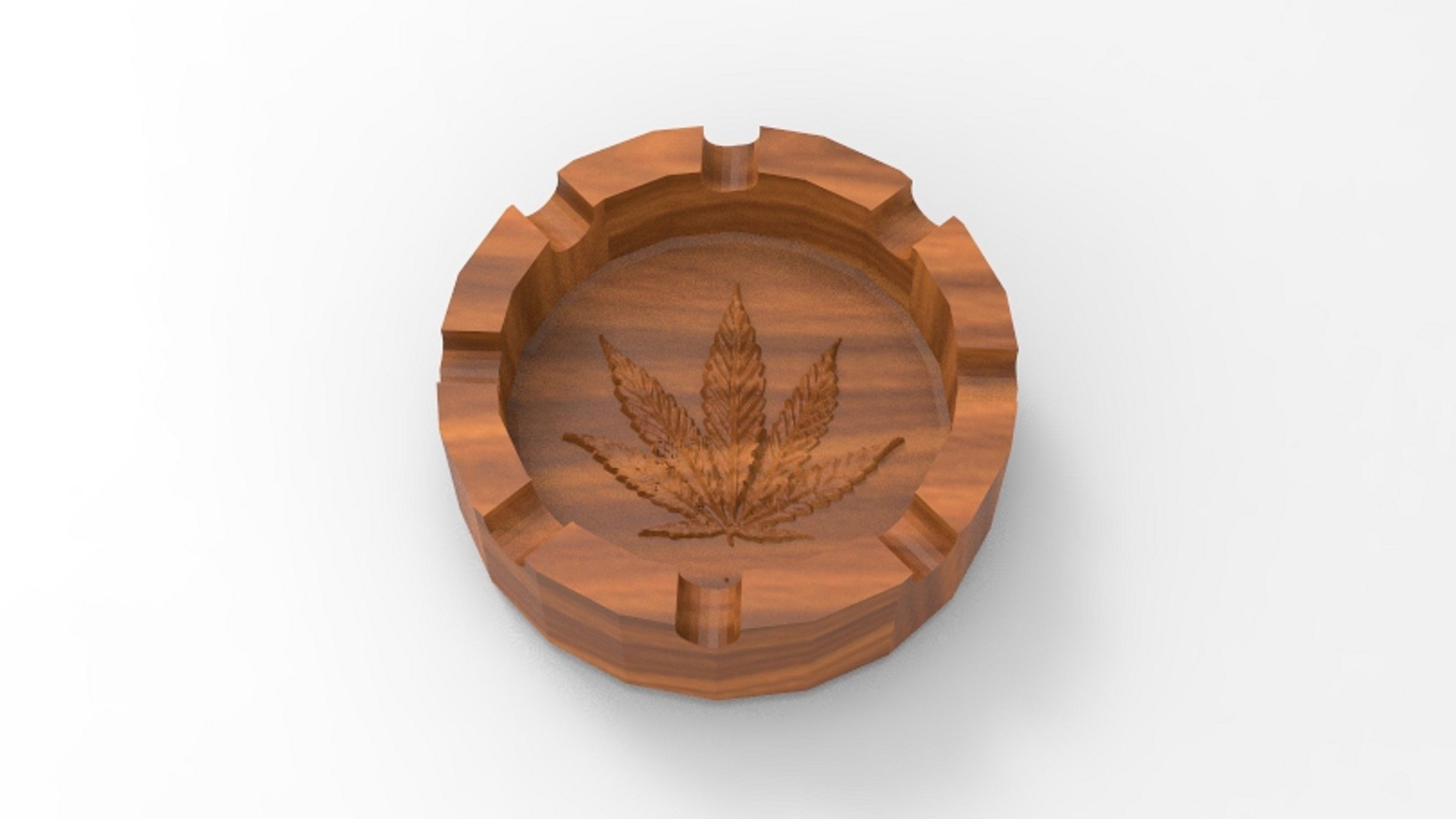 Marijuana Ashtray Cigar Tray File Dxf Dwg Svg Ai for CNC Router 3D ...