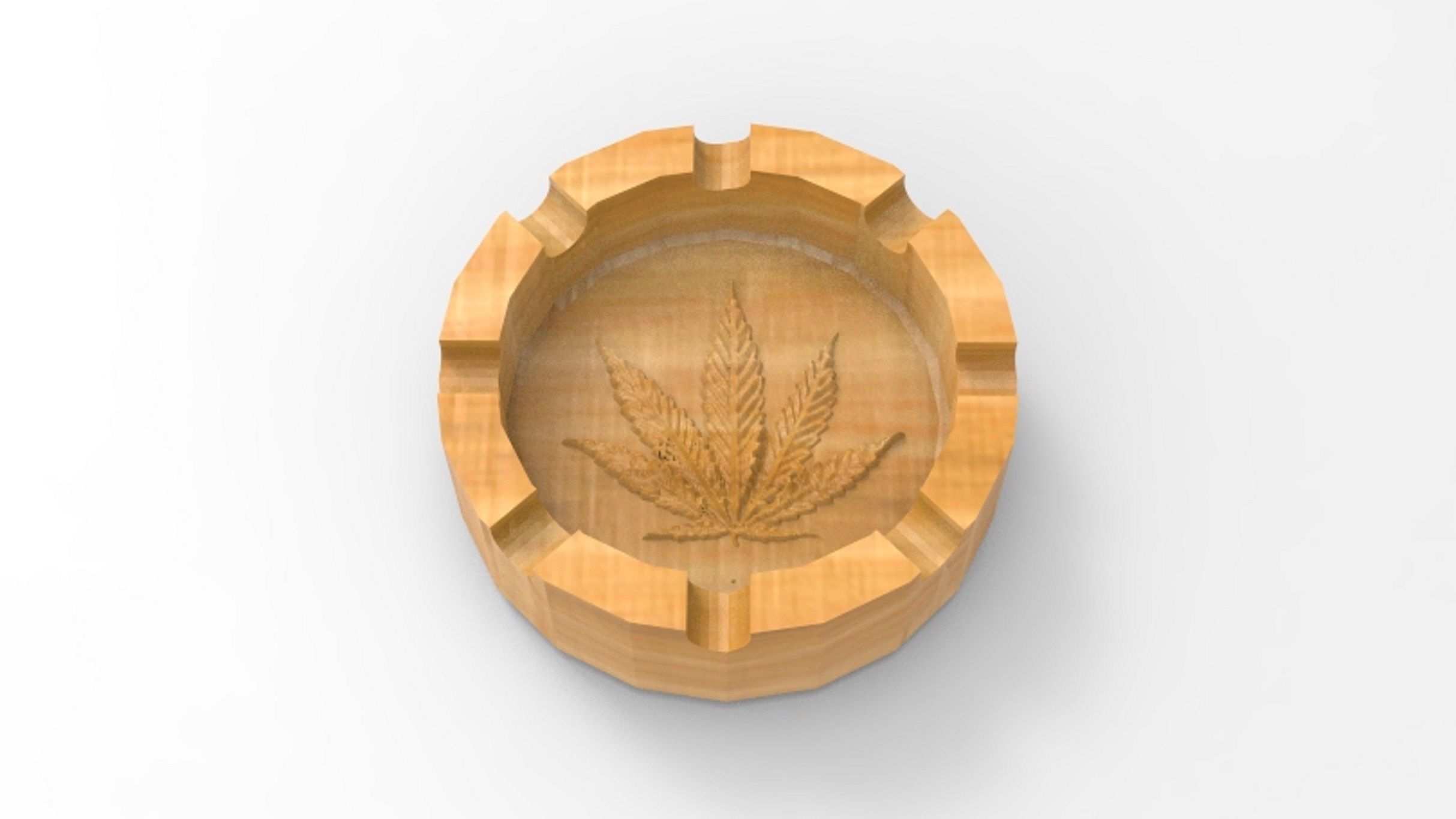 Marijuana Ashtray Cigar Tray File Dxf Dwg Svg Ai for CNC Router 3D ...