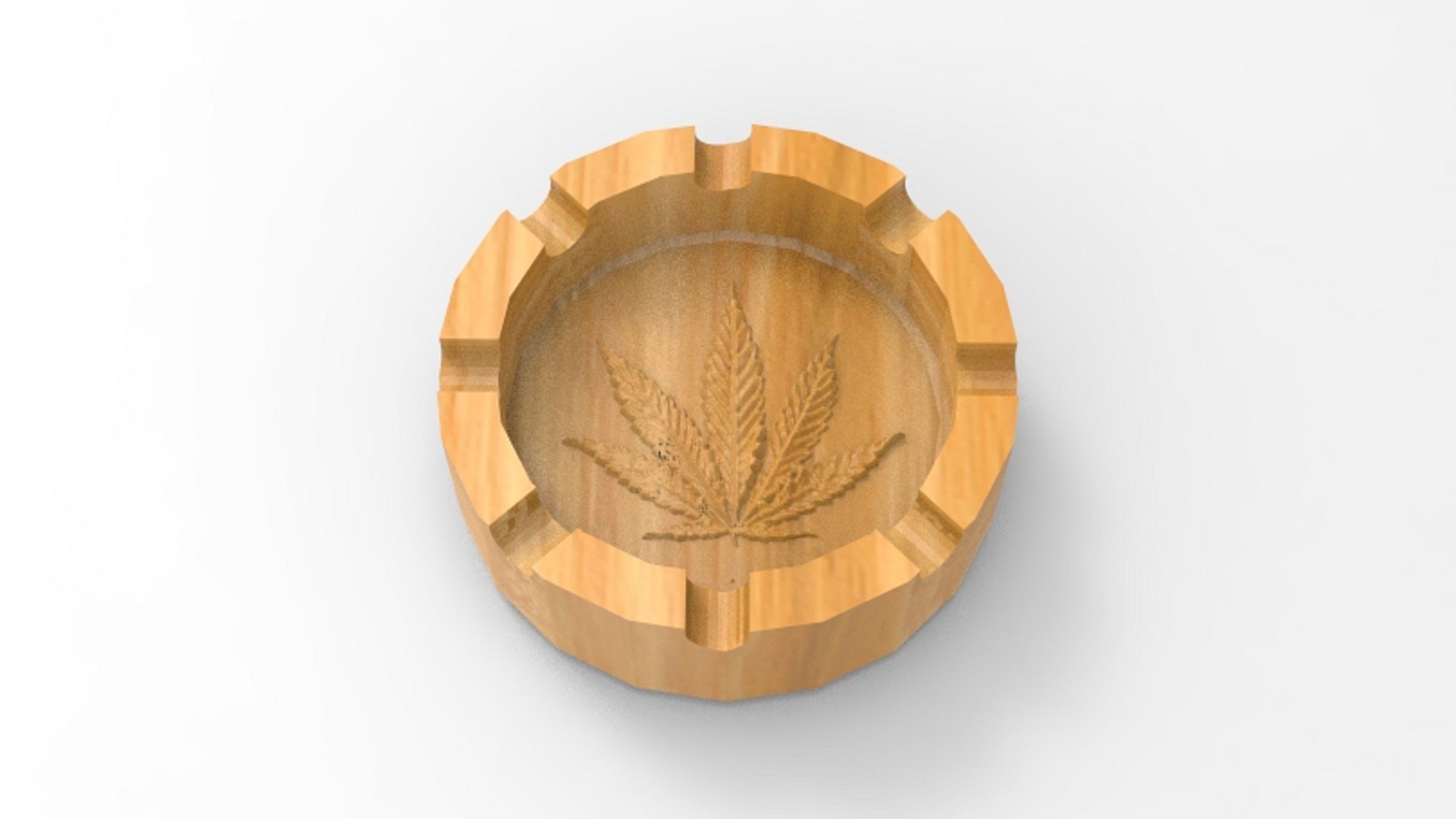Marijuana Ashtray Cigar Tray File Dxf Dwg Svg Ai for CNC Router 3D ...