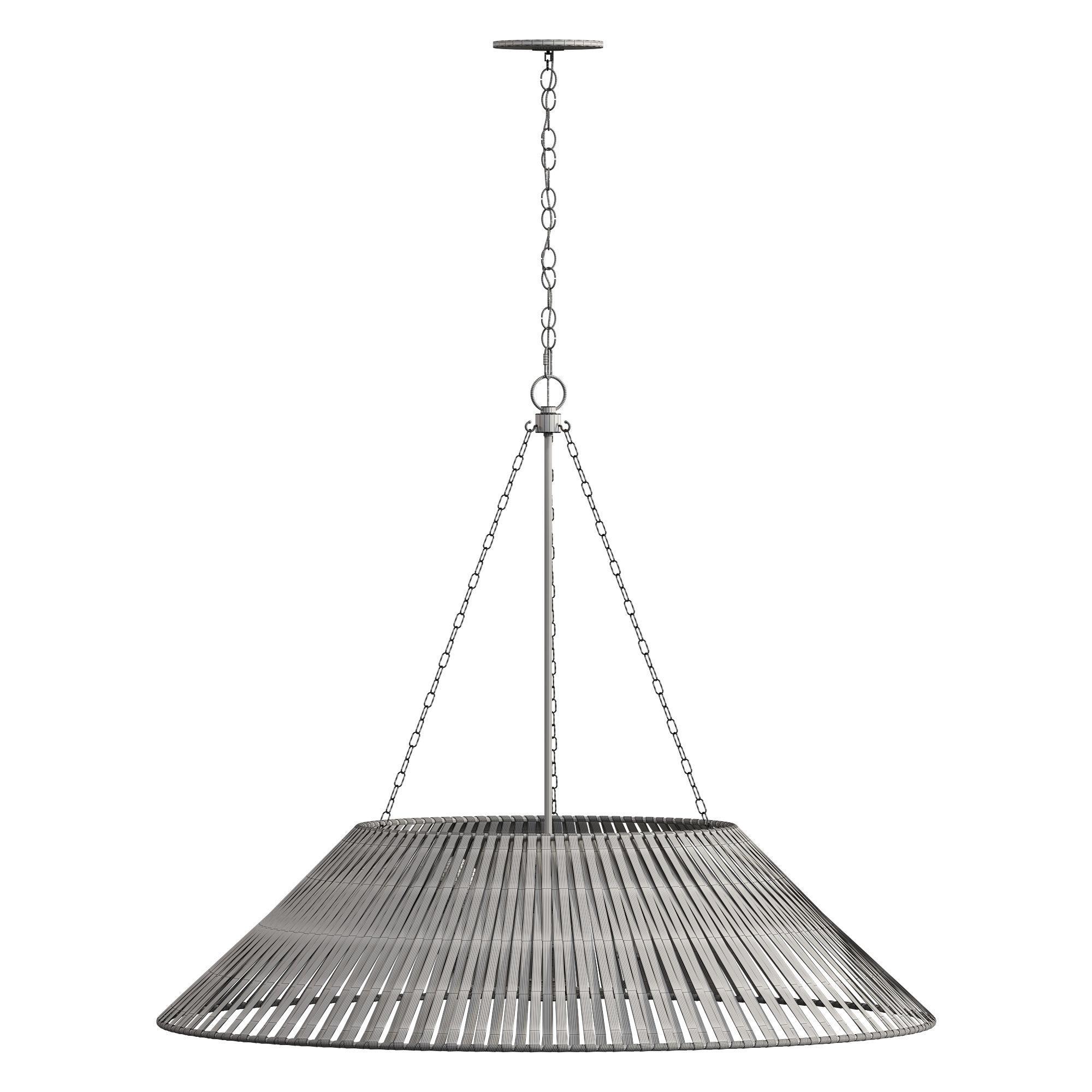 Corinne Extra Large Wrapped Hanging Shade 3D model | CGTrader