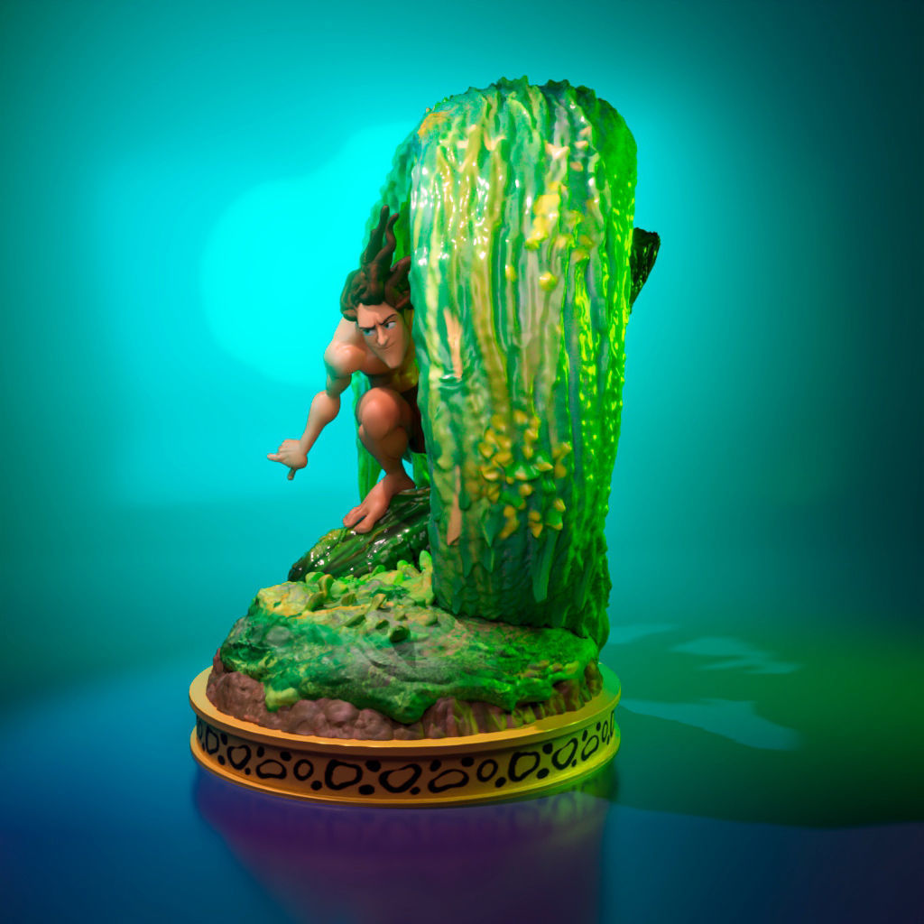 Tarzan-Disney Fan art 3D model 3D printable | CGTrader