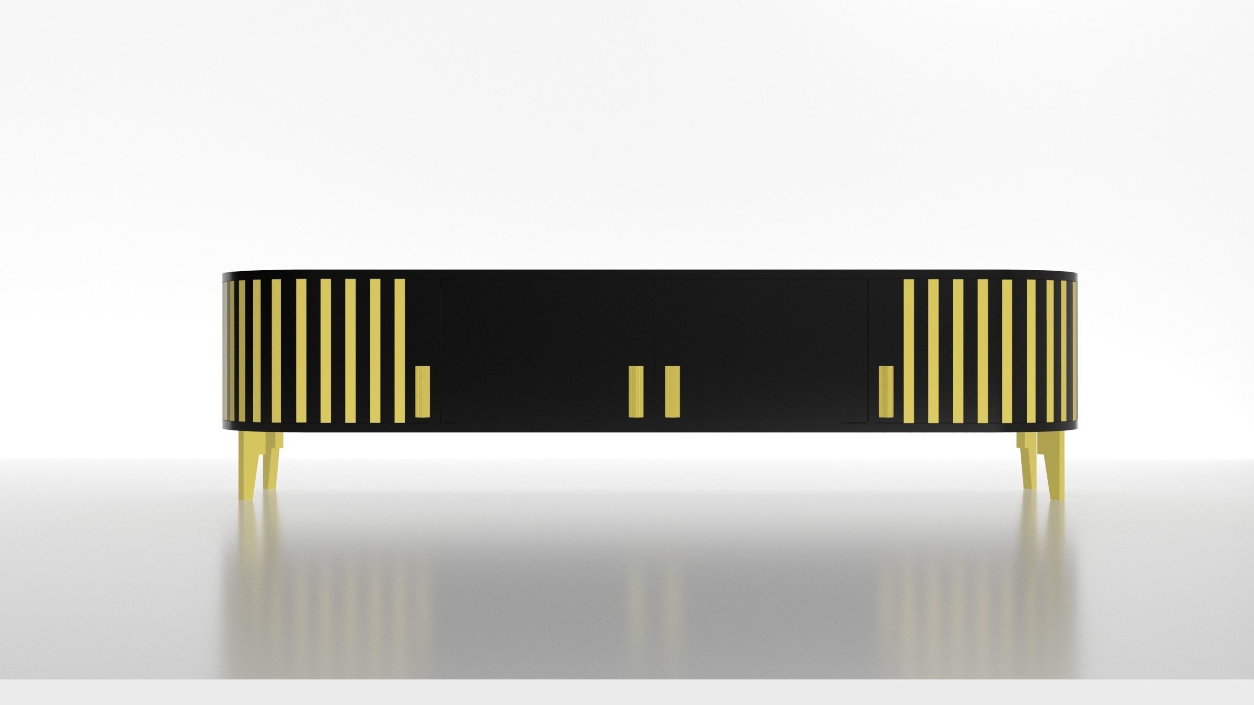 3D model specialis modern plexi tv unitates VR / AR / low-poly | CGTrader