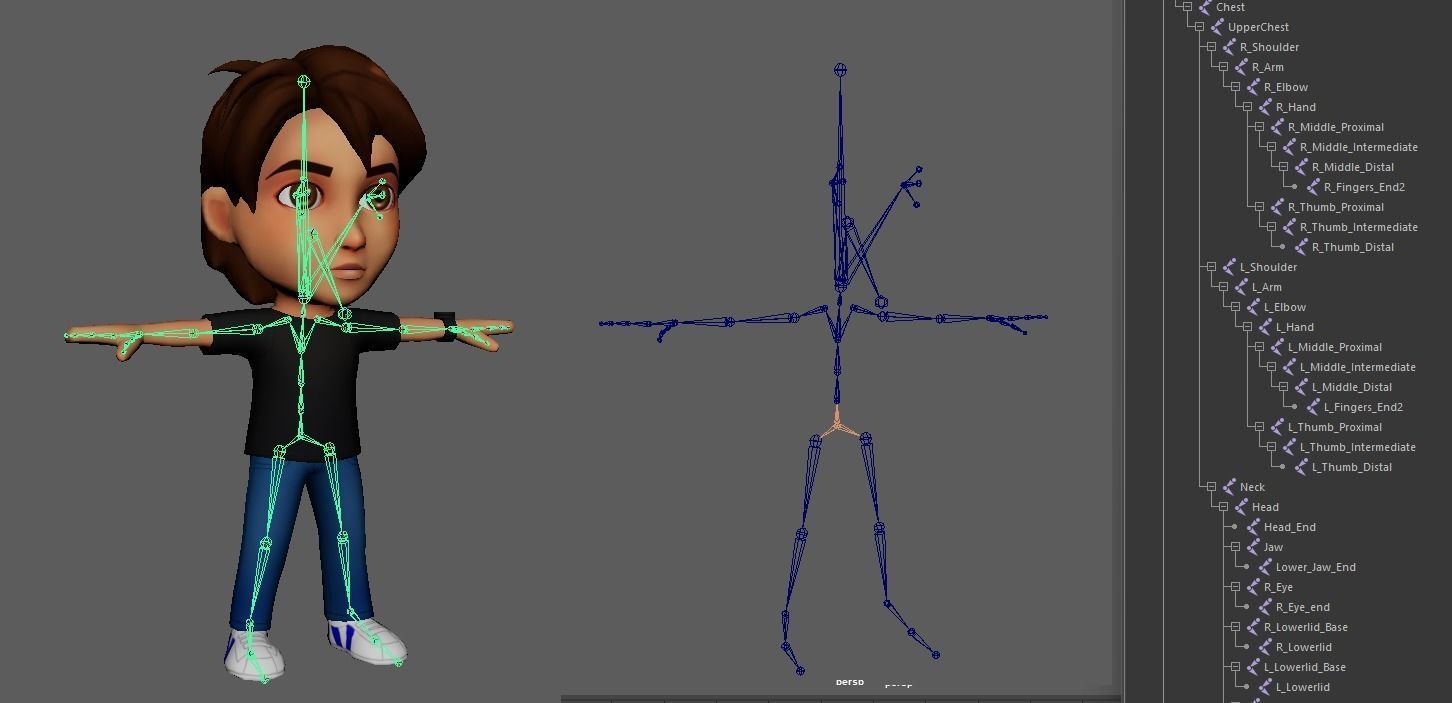 3D model 3D Character - Single Pack VR / AR / low-poly | CGTrader
