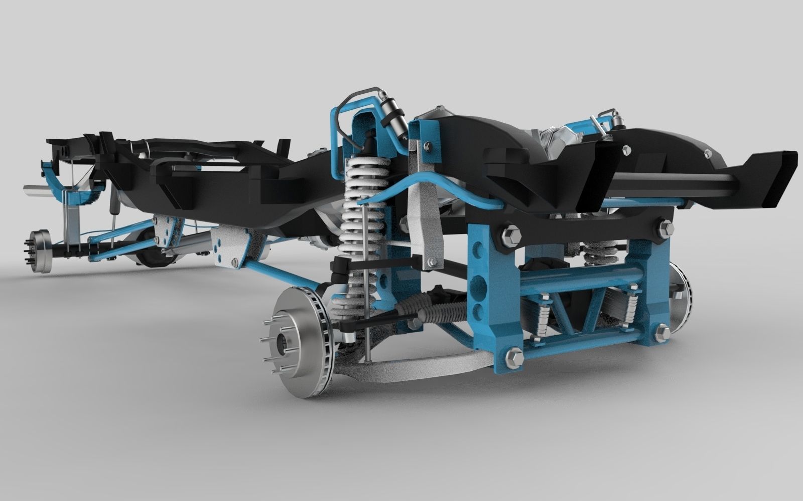 3D model BulletProof LiftKIT 12 Inch Replica VR / AR / low-poly | CGTrader