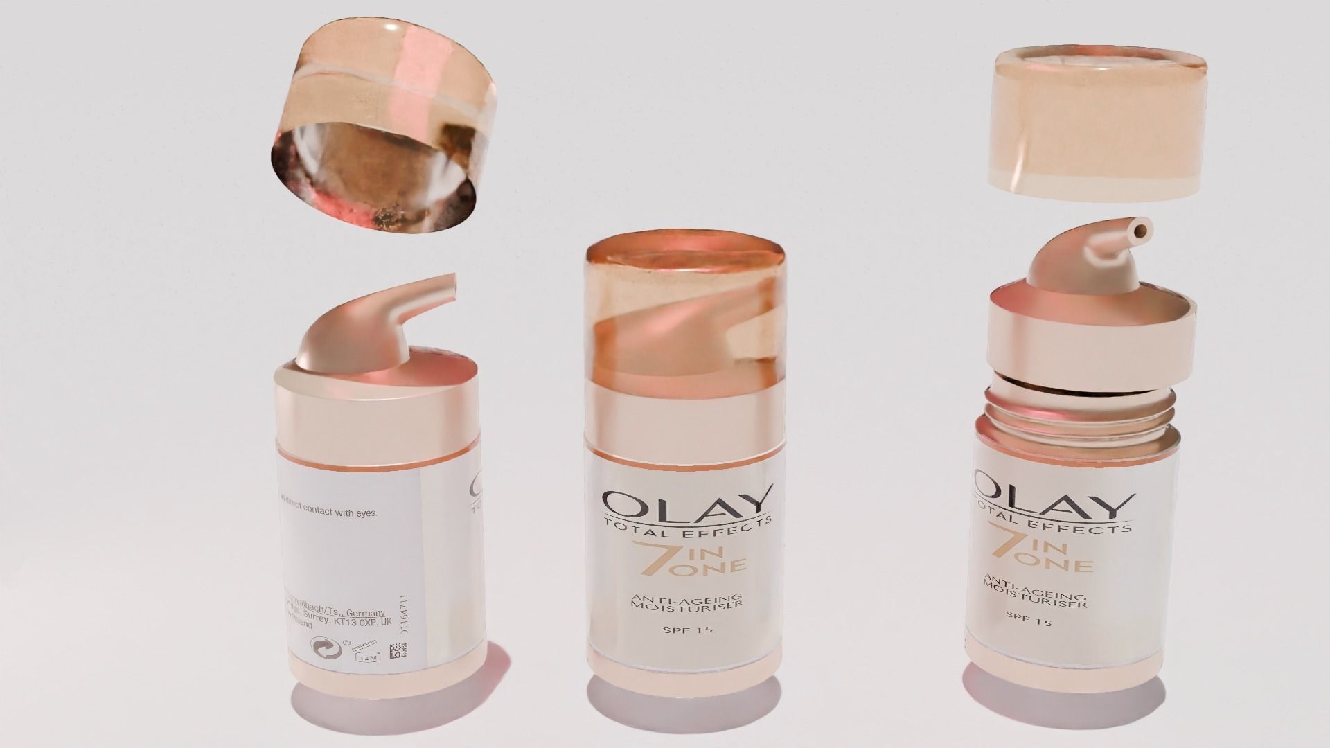 3D model Olay Total Effects Face Cream VR / AR / low-poly | CGTrader