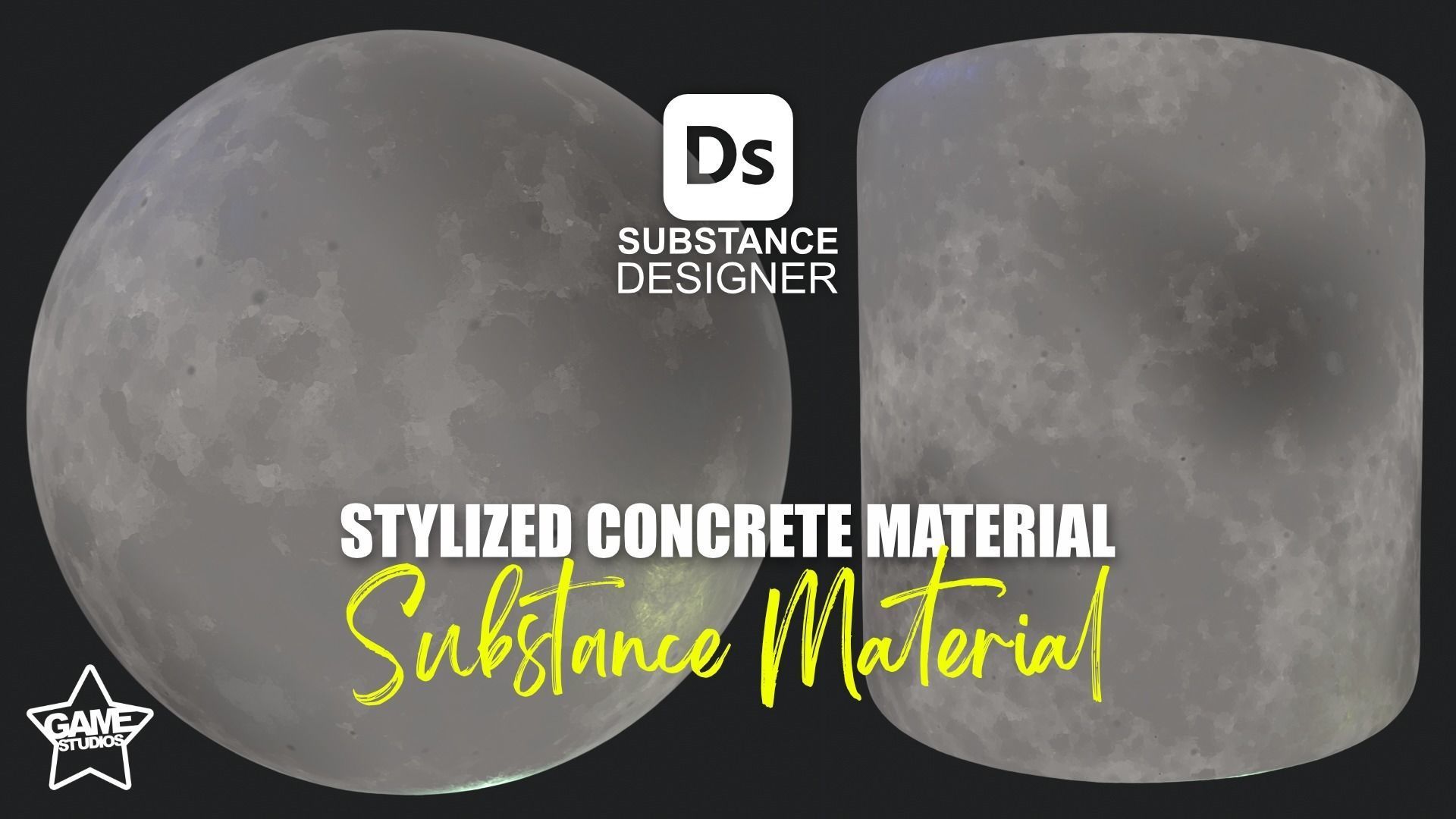 Stylized Concrete Material 01 - Substance 3D Designer Texture | CGTrader