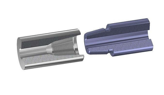 PIN and BOX 5 1I2 Reg 3D model | CGTrader