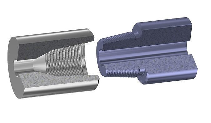 PIN and BOX NC70 3D model | CGTrader