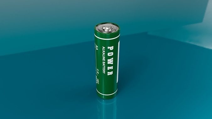 3D model Batteries VR / AR / low-poly | CGTrader