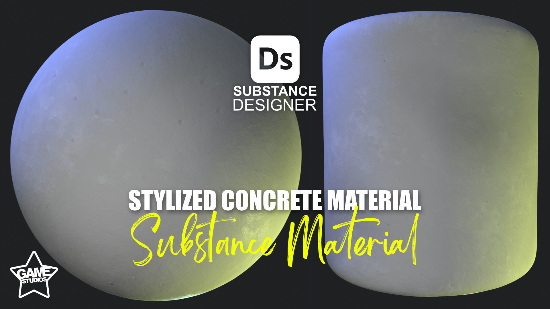Stylized Concrete Material 02 - Substance 3D Designer Texture | CGTrader