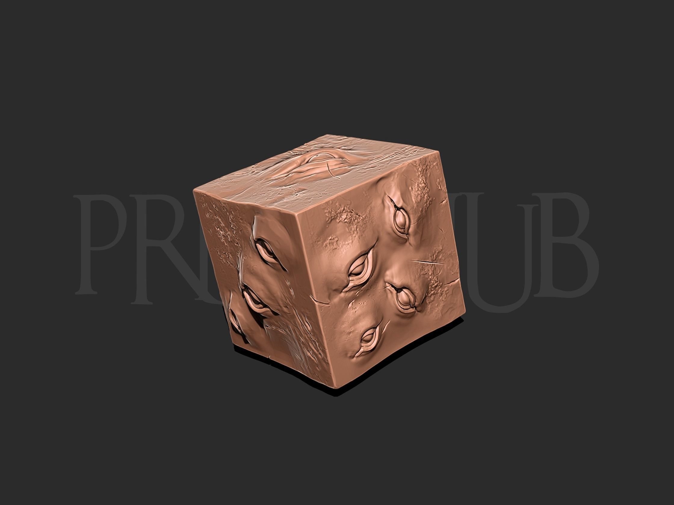 Prison Realm Cube Jujutsu Kaisen 3D model 3D printable | CGTrader