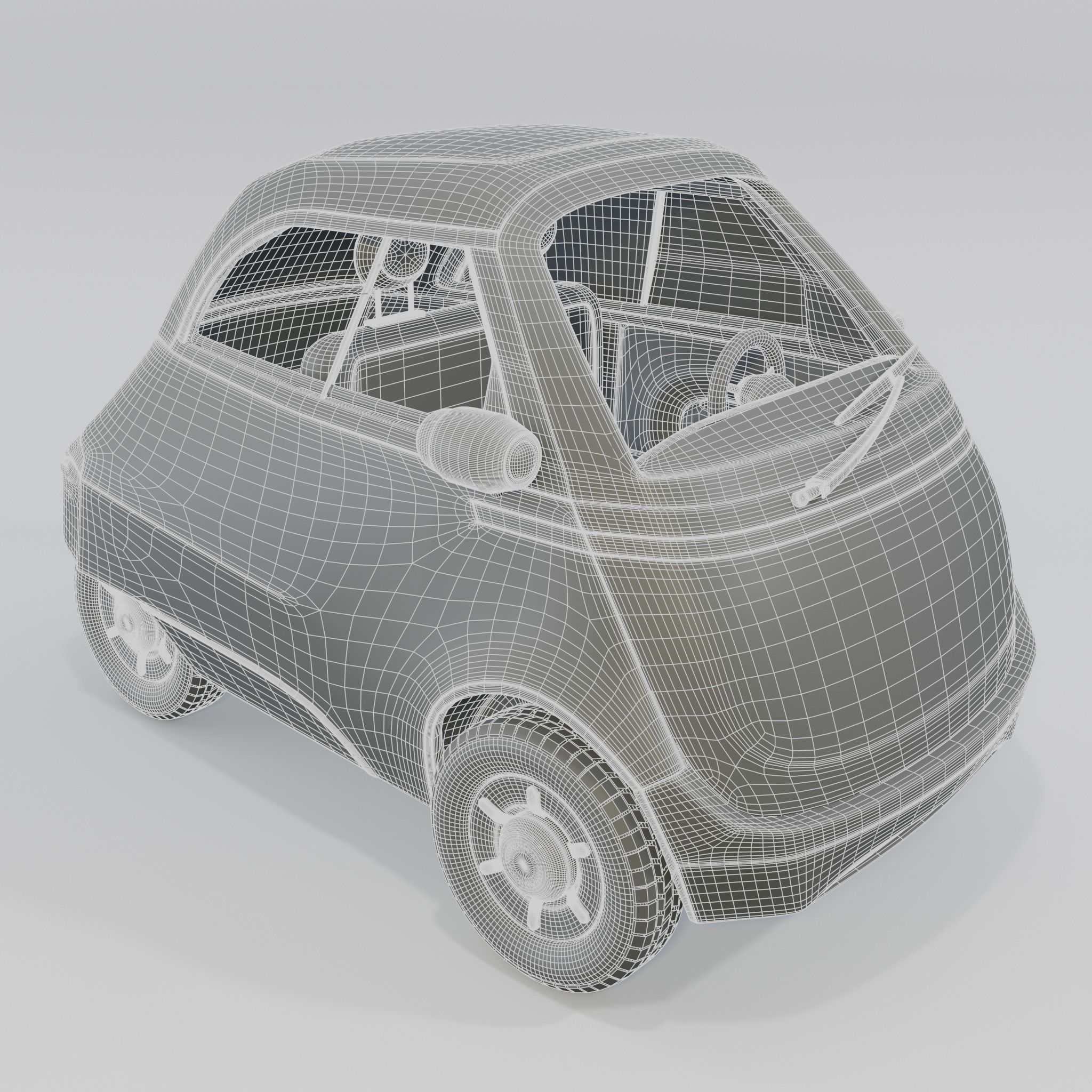 Microlino electric scooter car Mint 3D model | CGTrader