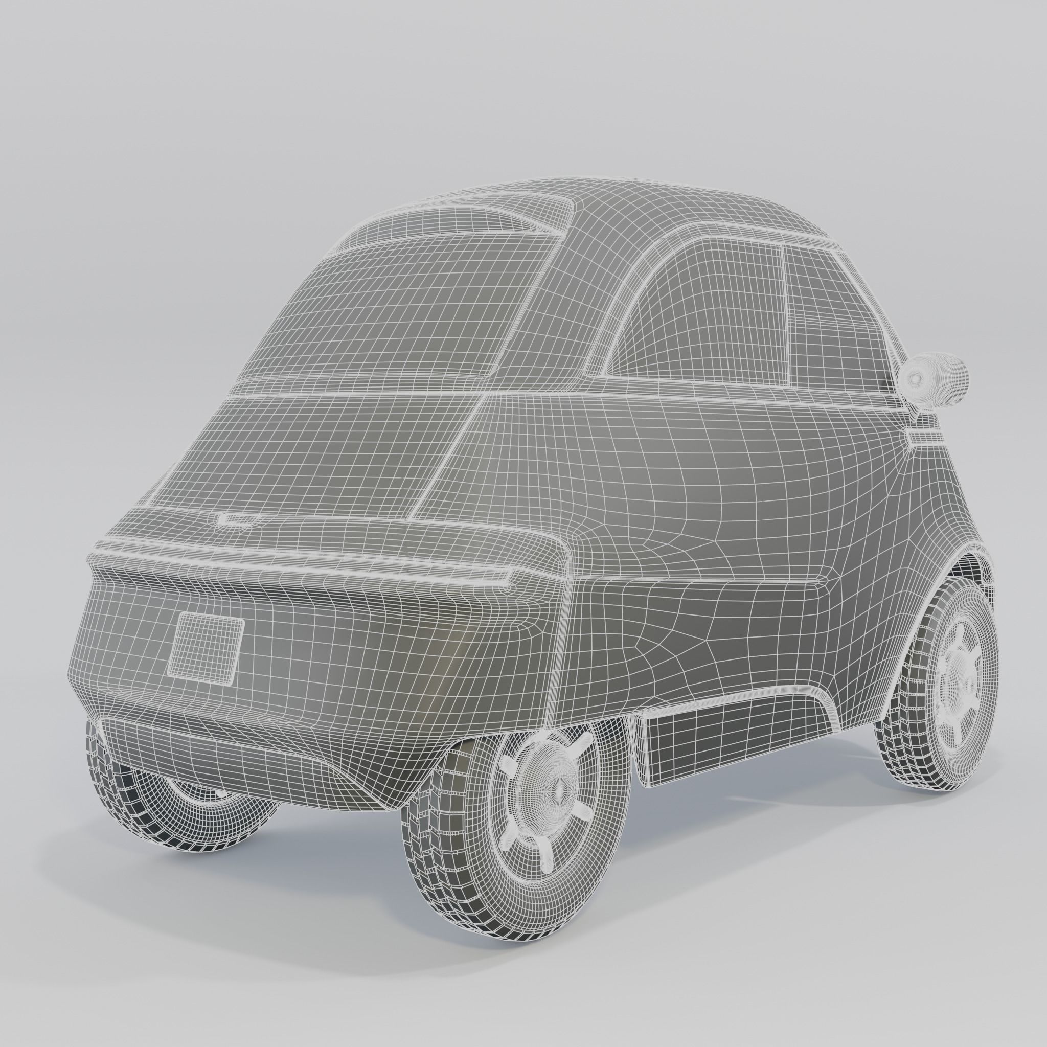 Microlino electric scooter car Mint 3D model | CGTrader