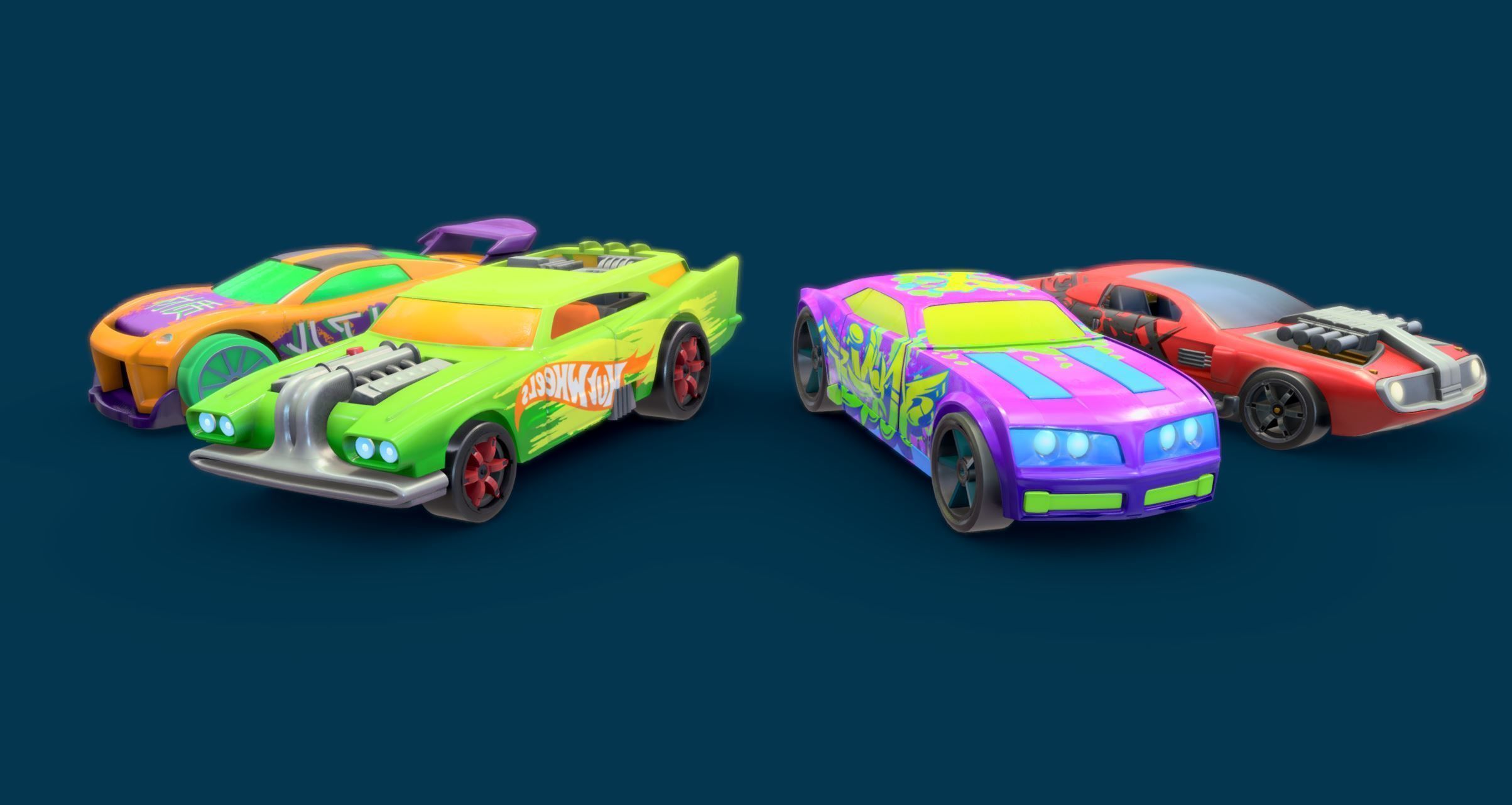 3D model Stylized Toy Cars VR / AR / low-poly | CGTrader