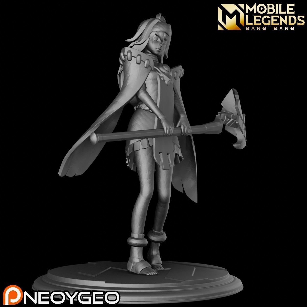 MATHILDA - MOBILE LEGENDS 3D model 3D printable | CGTrader