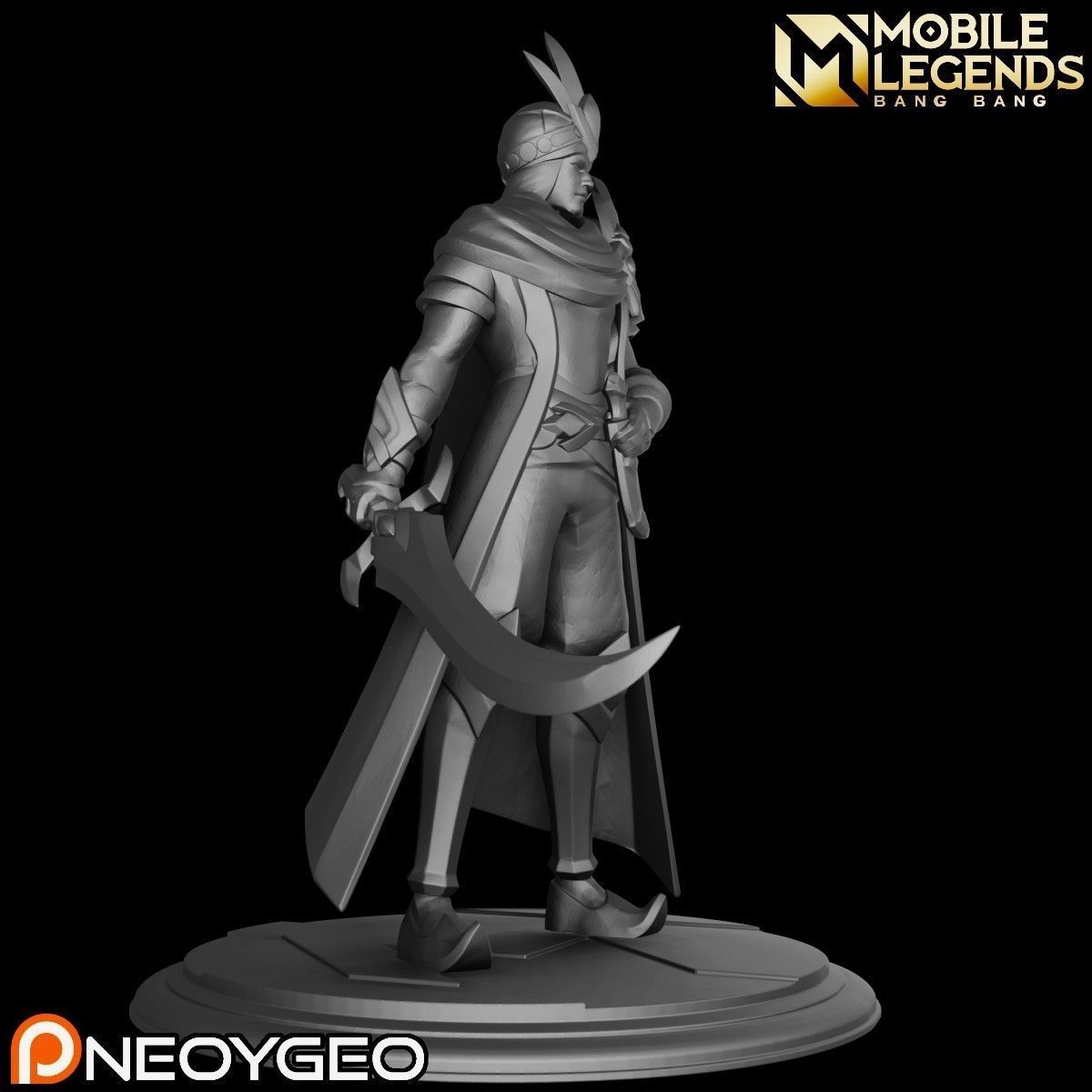 KHALEED - MOBILE LEGENDS 3D model 3D printable | CGTrader