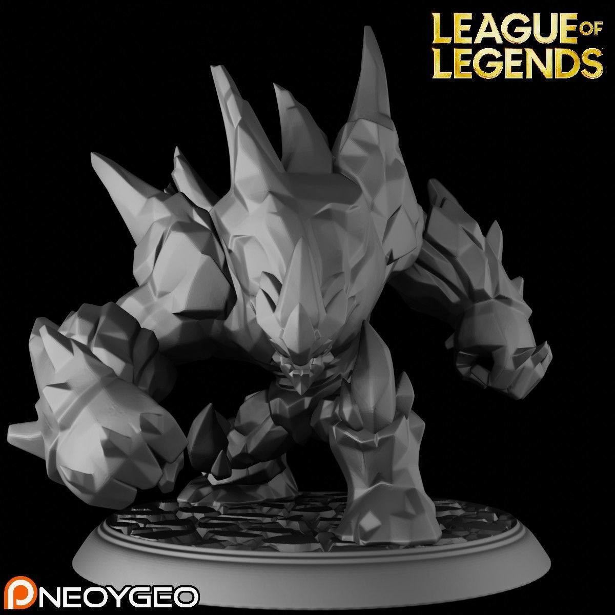 MALPHITE - LEAGUE OF LEGENDS free 3D model 3D printable | CGTrader