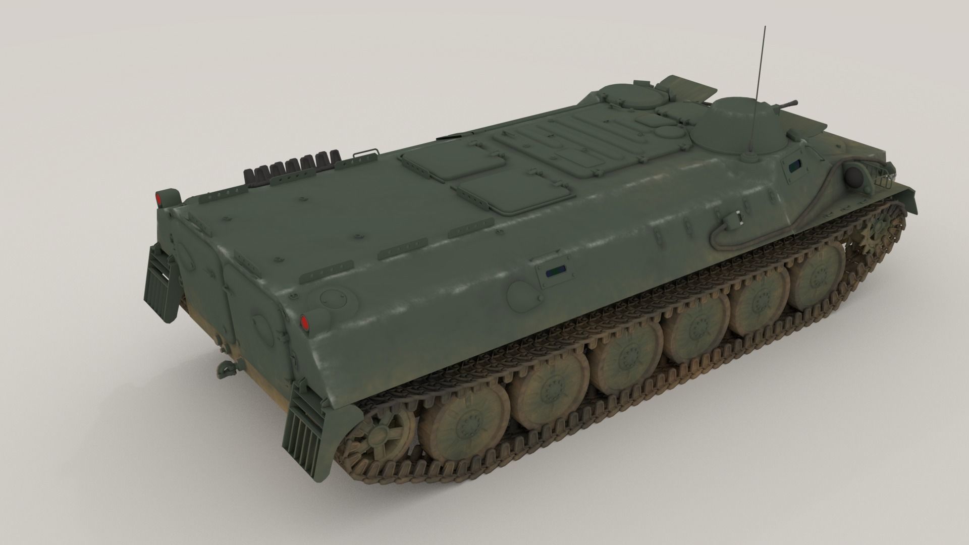 MT-LB Soviet-Russian APC 3D model | CGTrader