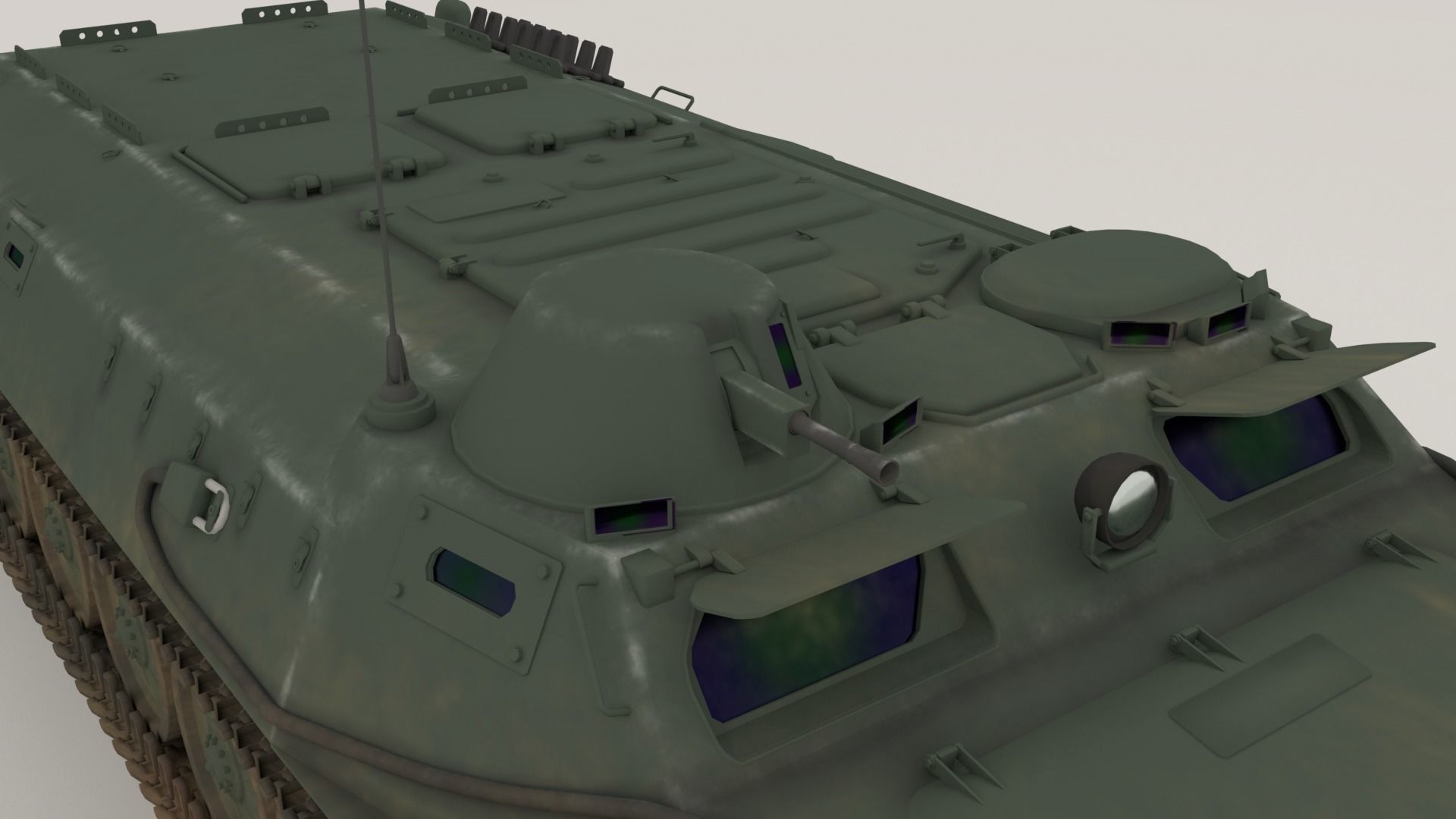 MT-LB Soviet-Russian APC 3D model | CGTrader