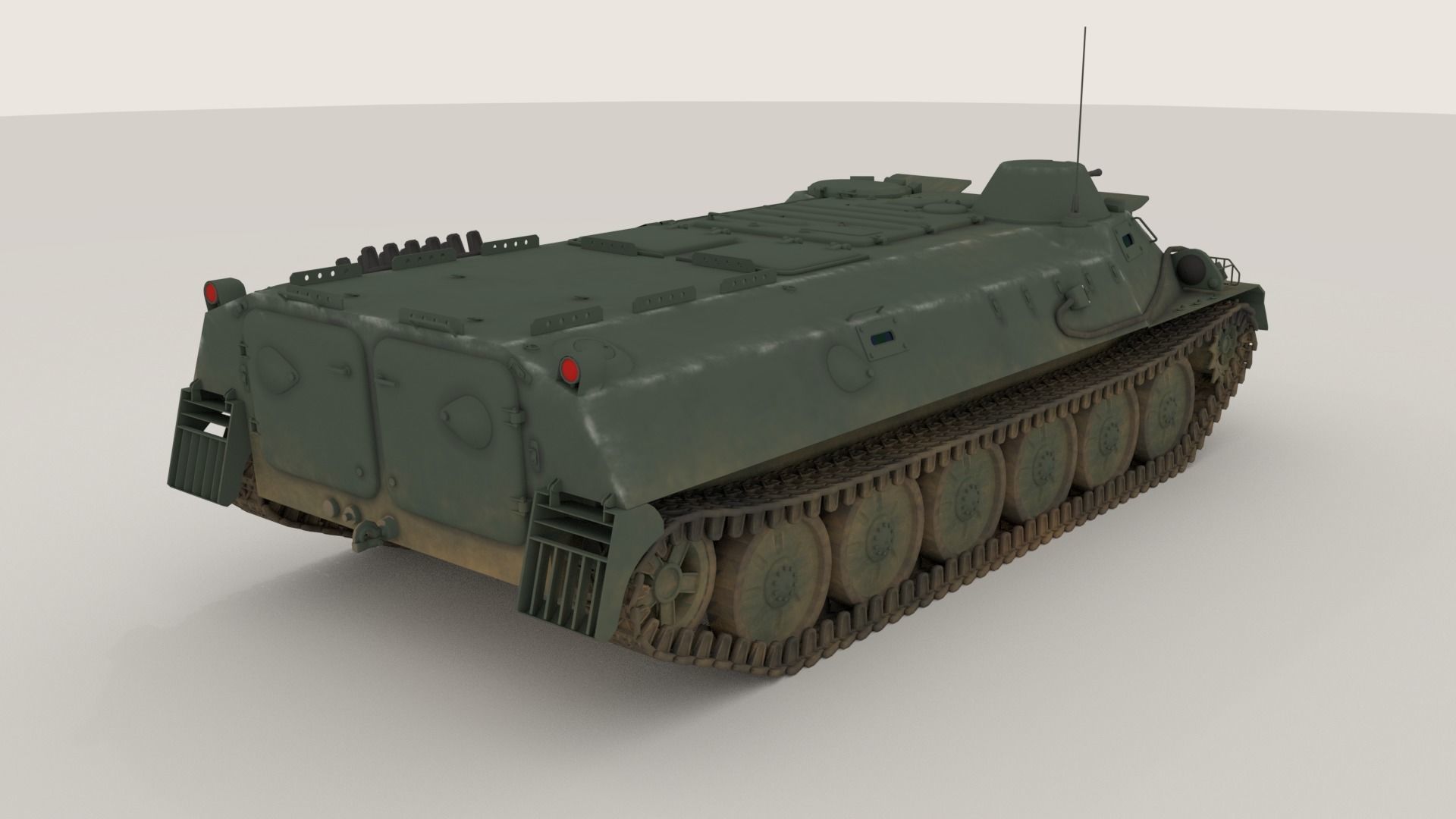 MT-LB Soviet-Russian APC 3D model | CGTrader
