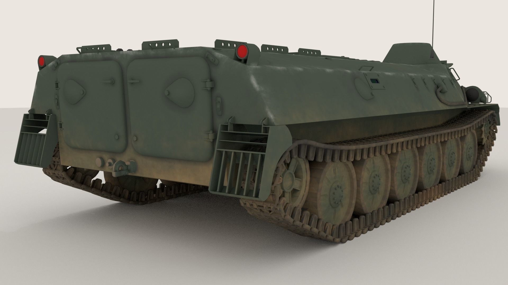 MT-LB Soviet-Russian APC 3D model | CGTrader