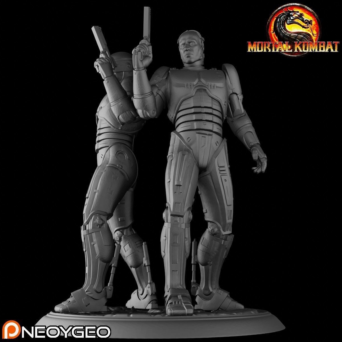 ROBOCOP - MORTAL KOMBAT 3D model 3D printable | CGTrader