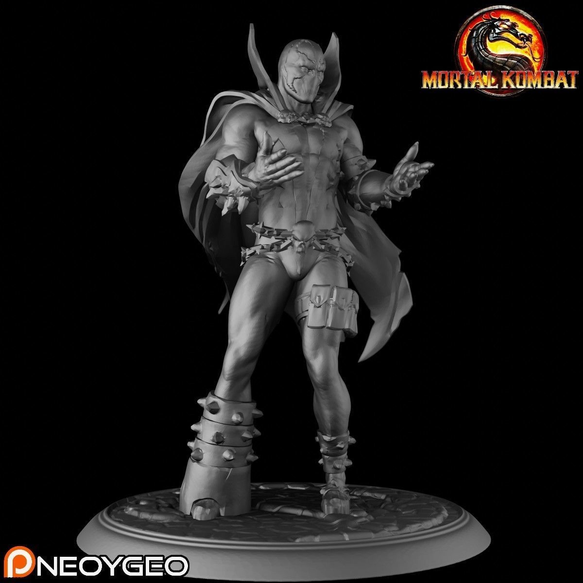 SPAWN - MORTAL KOMBAT 3D model 3D printable | CGTrader