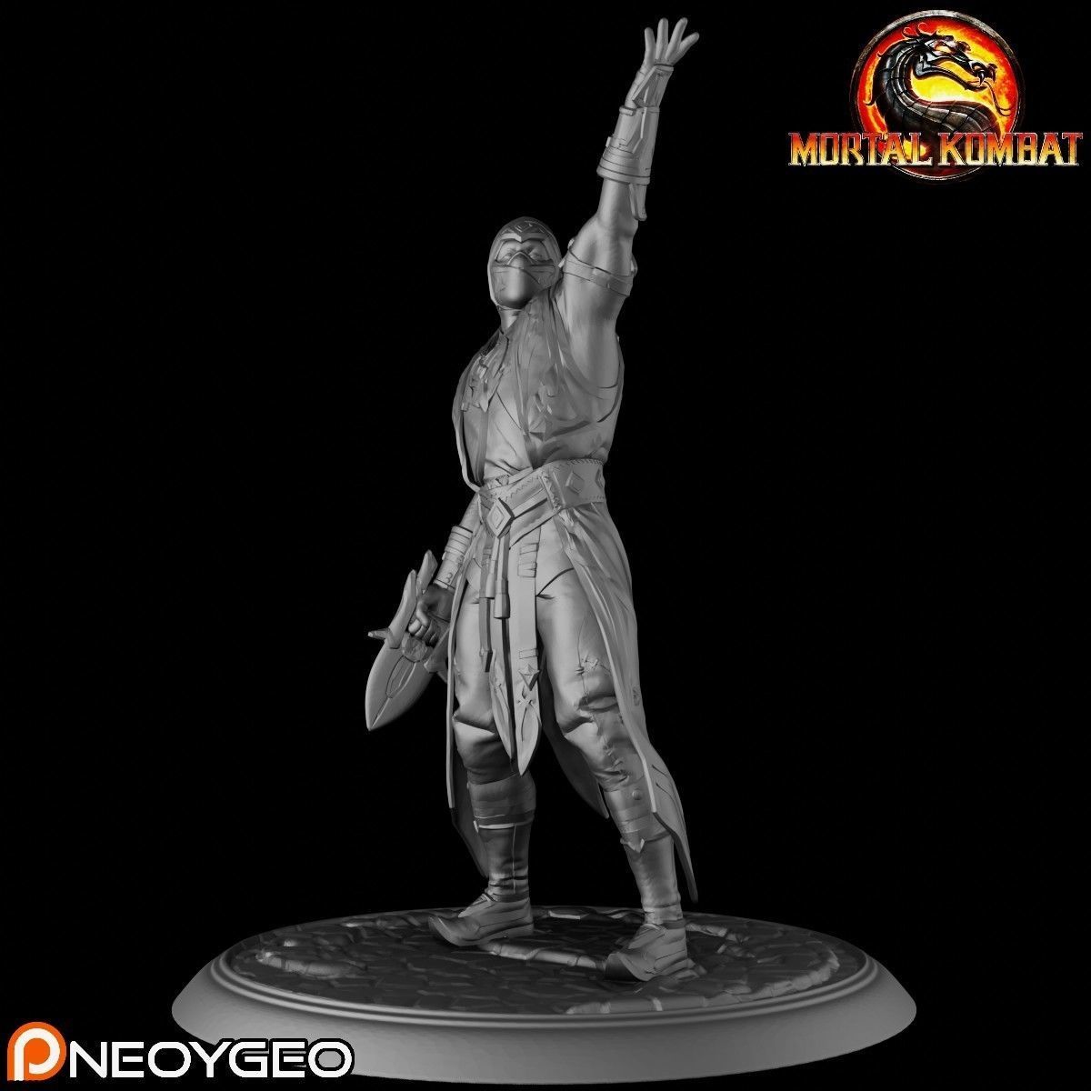 RAIN - MORTAL KOMBAT free 3D model 3D printable | CGTrader