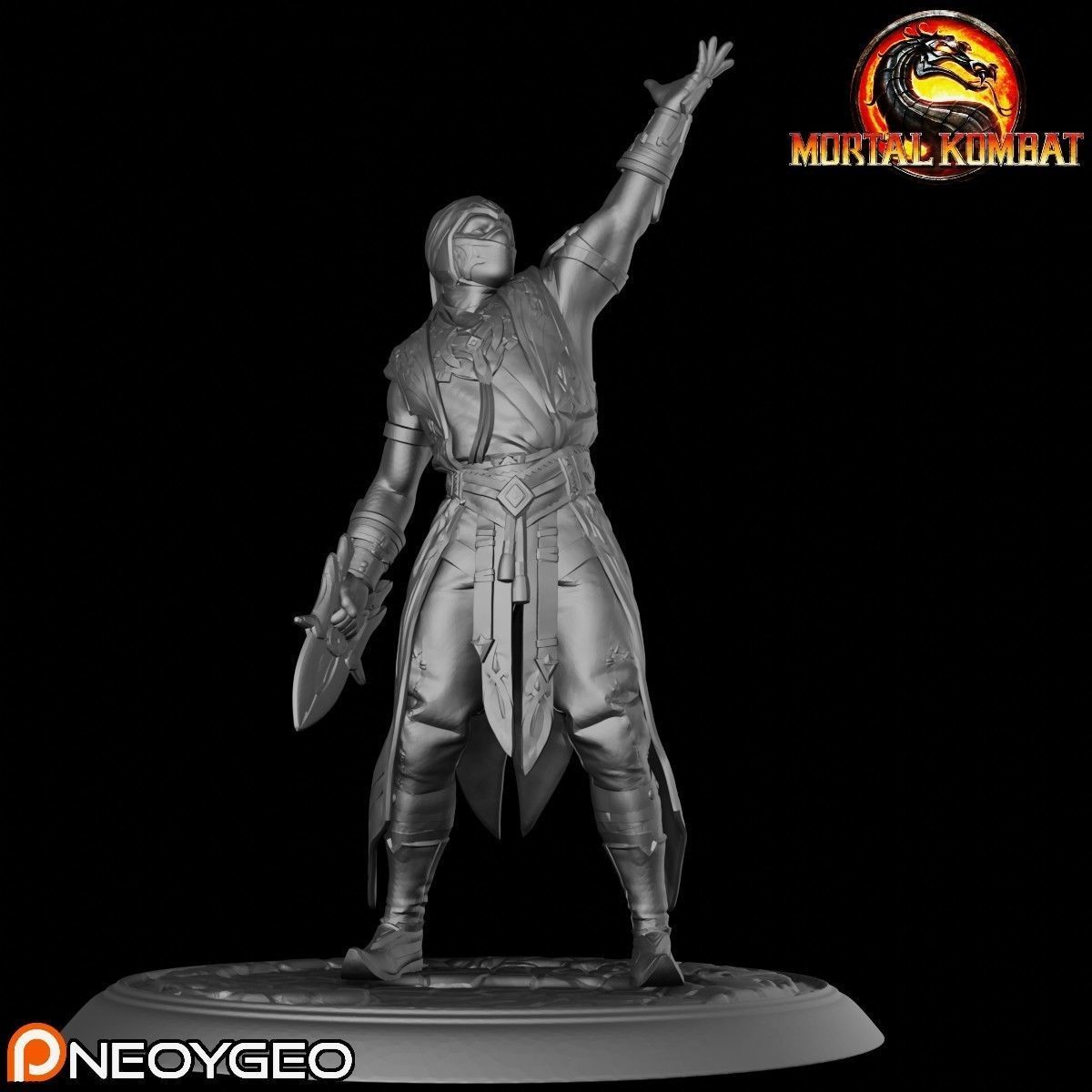 RAIN - MORTAL KOMBAT free 3D model 3D printable | CGTrader