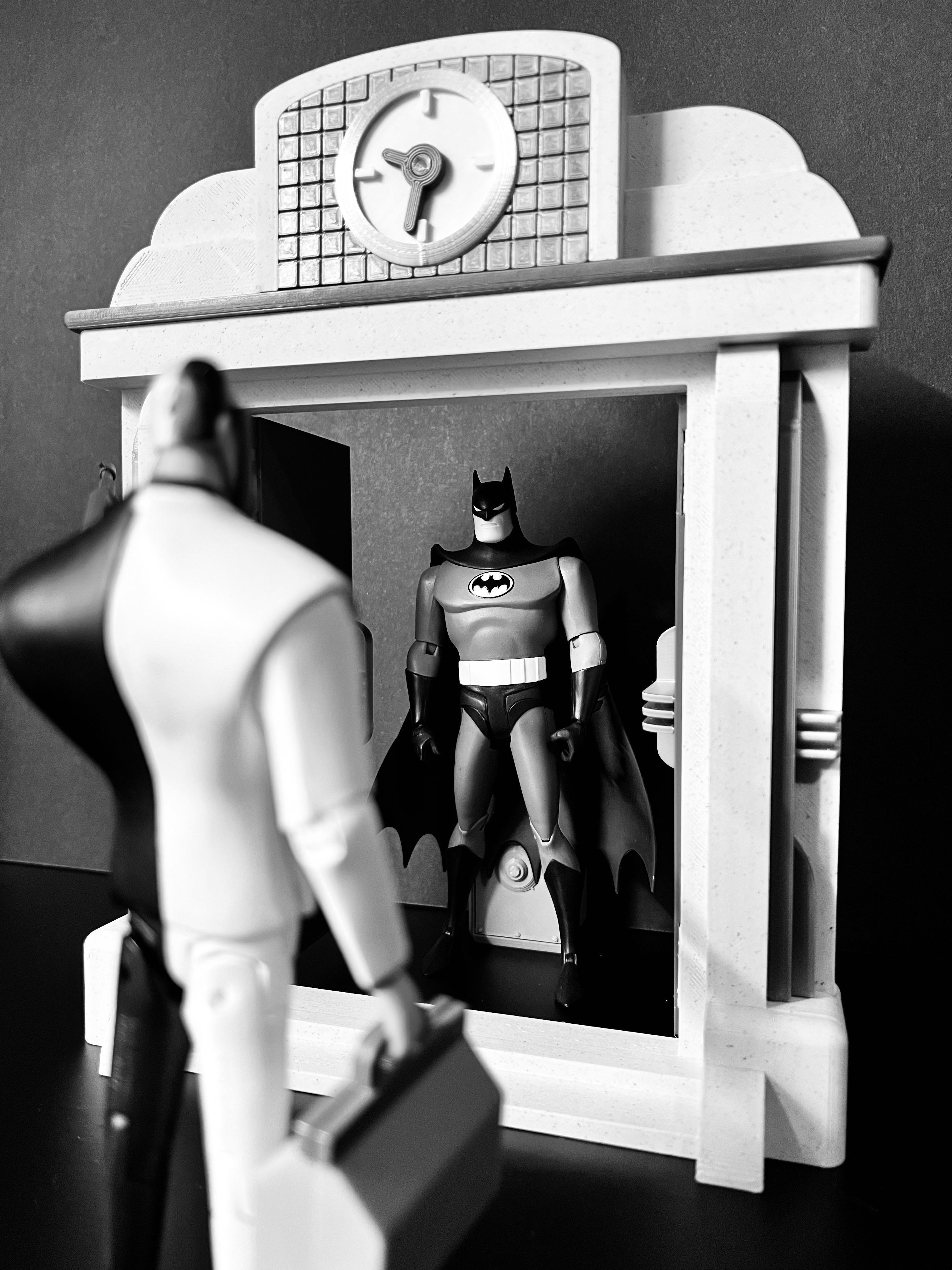 Batman The Animated Series DC Collectibles Gotham Bank Playset 3D model ...