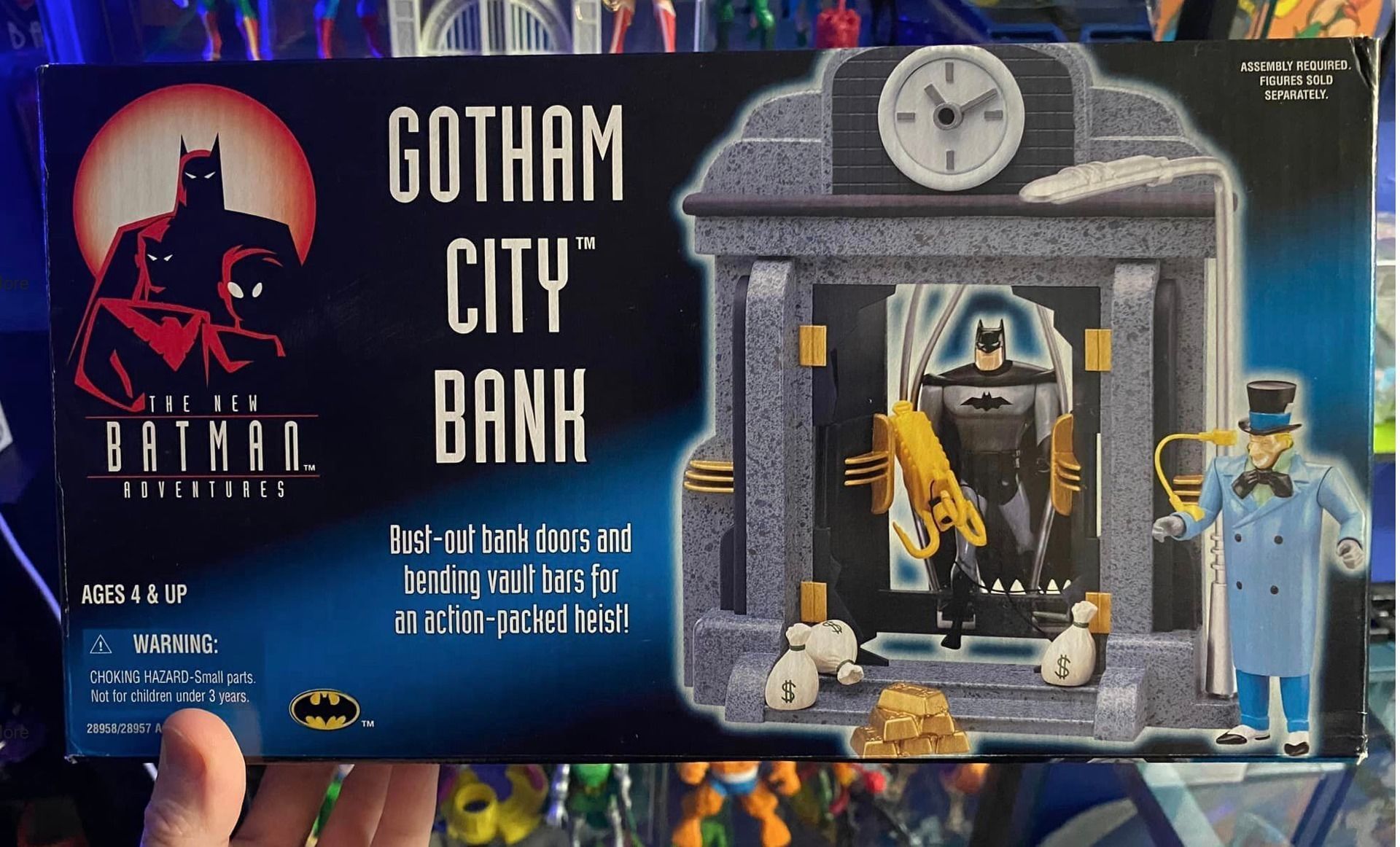 Batman The Animated Series DC Collectibles Gotham Bank Playset 3D model ...